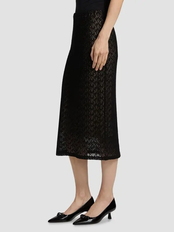 Vince Lace Midi-skirt
