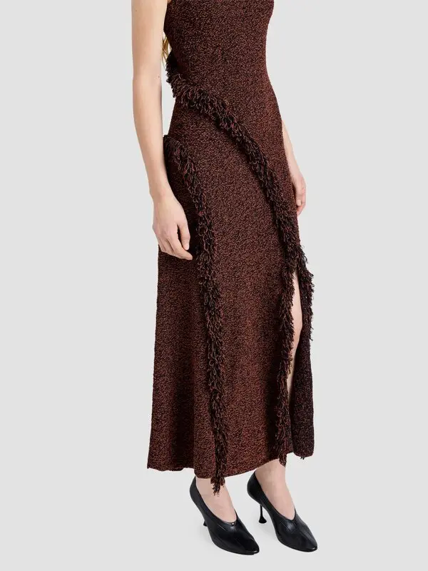 Proenza Schouler Nilo Chenille Wool Midi Dress