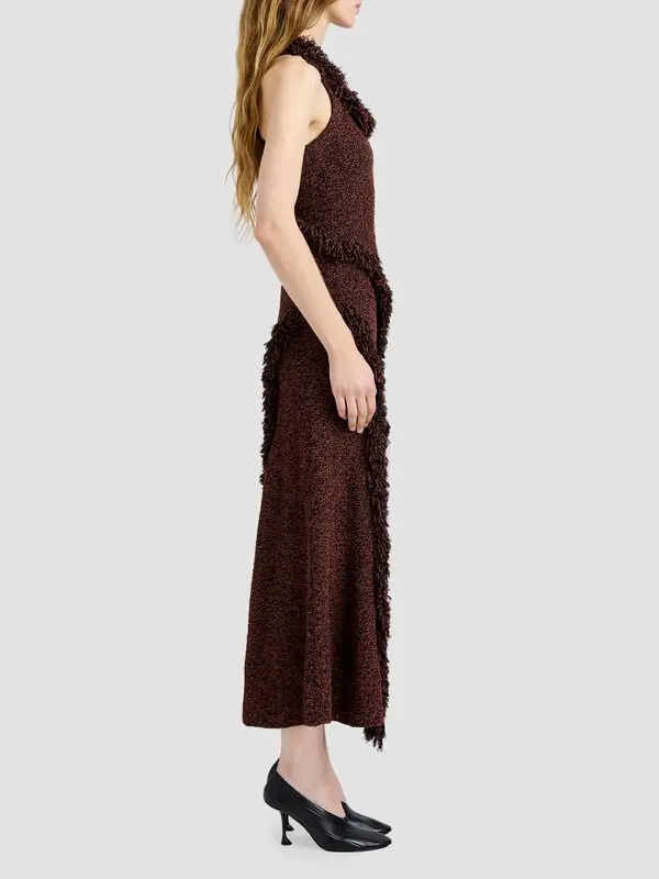 Proenza Schouler Nilo Chenille Wool Midi Dress