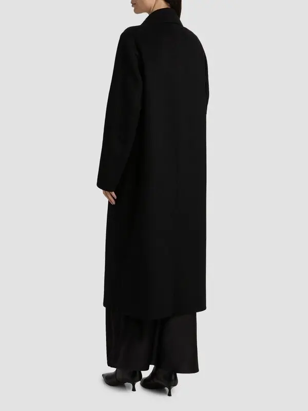 Vince Classic Wool-blend Single-breasted Coat