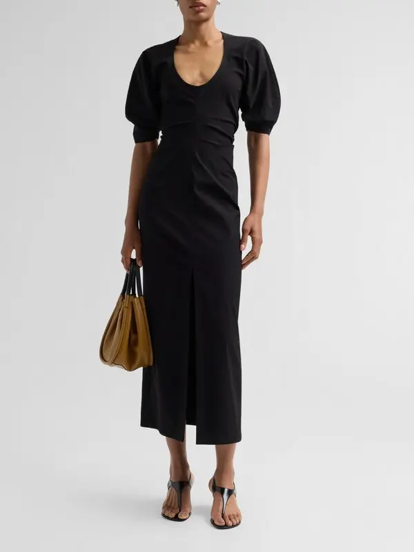 Proenza Schouler Clarissa Stretch Cotton Midi-dress