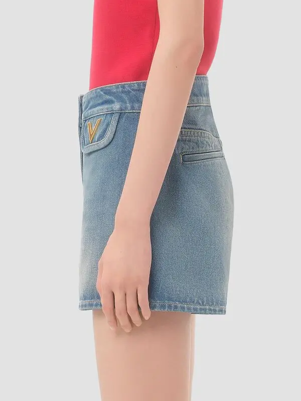 Valentino Garavani Denim Shorts