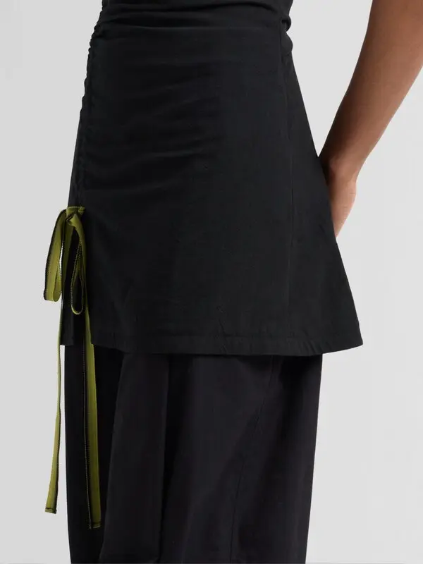 Proenza Schouler Melia Crinkle Halter Top