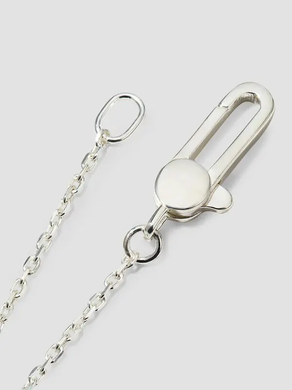 Gucci Heart Charm Sterling Bracelet