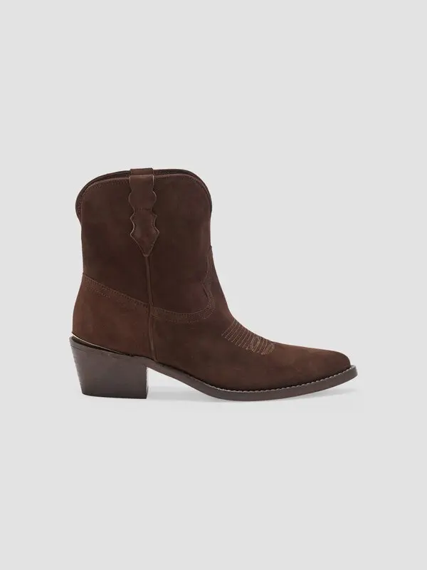 Partlow Julia 55mm Suede Ankle Boots