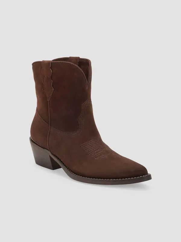 Partlow Julia 55mm Suede Ankle Boots