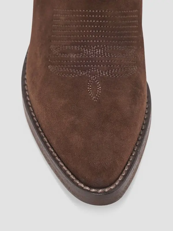 Partlow Julia 55mm Suede Ankle Boots