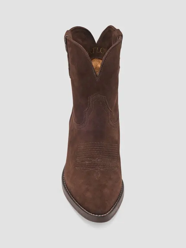 Partlow Julia 55mm Suede Ankle Boots