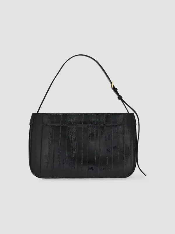FERRAGAMO Cara Small Eel-skin Shoulder Bag