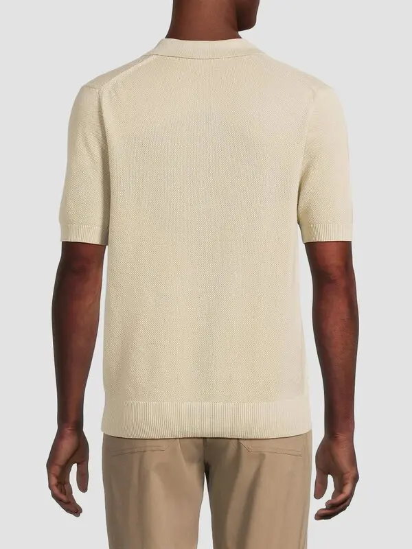 Vince Piqué Cotton-blend Polo Shirt