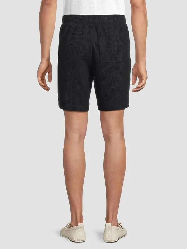 Vince Striped Seersucker Knit Shorts