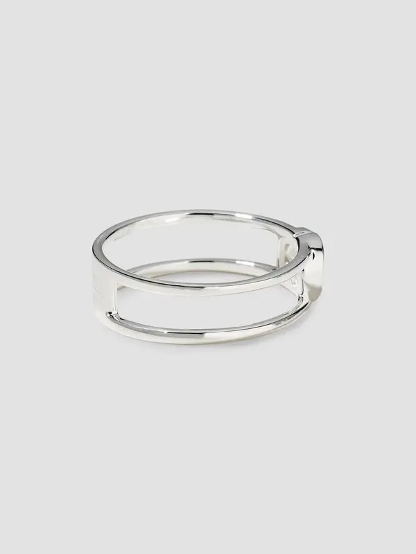 Gucci Interlocking-g Sterling Open Ring