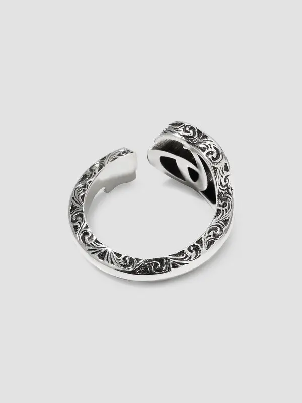 Gucci Gg Marmont Key Sterling Ring