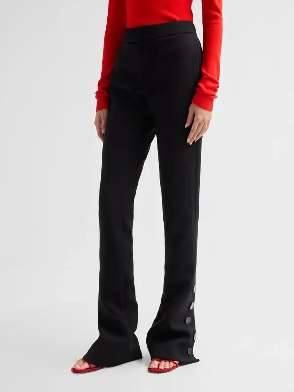 Proenza Schouler Althea Stretch Double-wool Pants