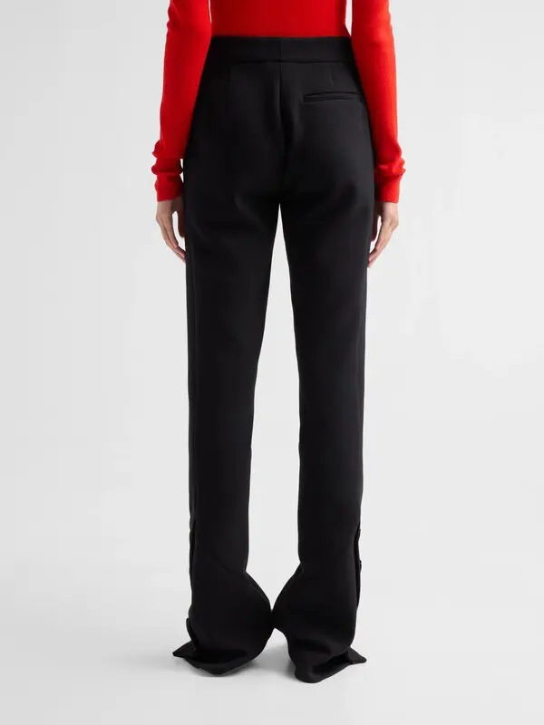 Proenza Schouler Althea Stretch Double-wool Pants