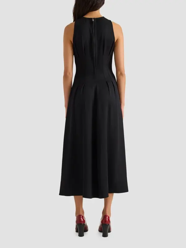 Proenza Schouler White Label Bronwyn Pleated Midi Dress