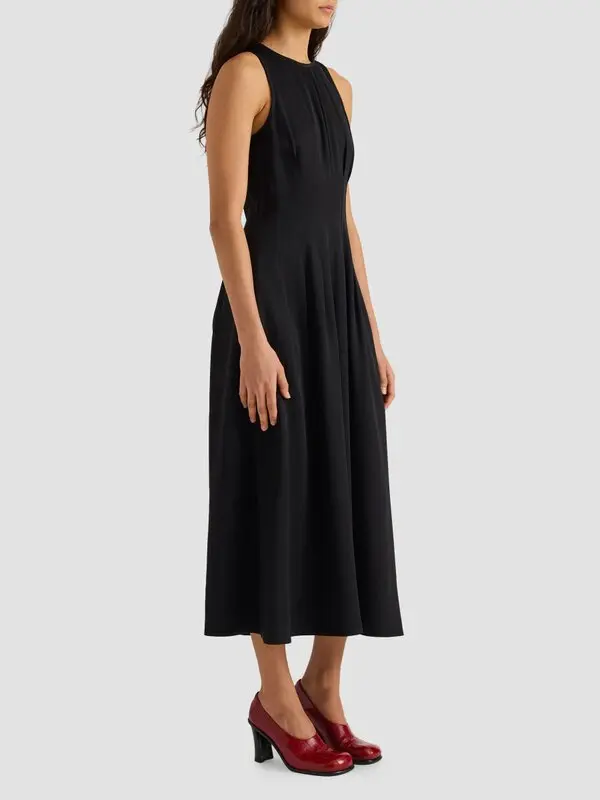 Proenza Schouler White Label Bronwyn Pleated Midi Dress
