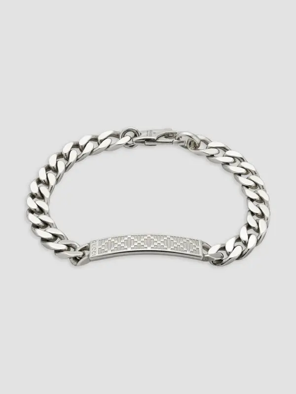 Gucci Sterling & Diamante Bracelet