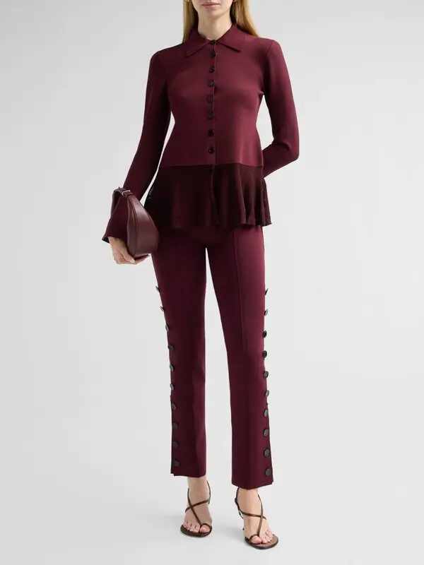 Proenza Schouler Martina Button-front Jacket