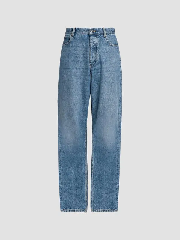 Bottega Veneta Vintage Indigo Wash Wide-leg Jeans