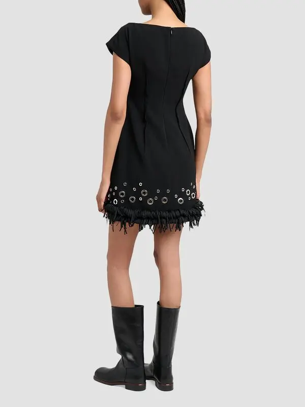 Proenza Schouler Grazziela Grommet Mini Dress