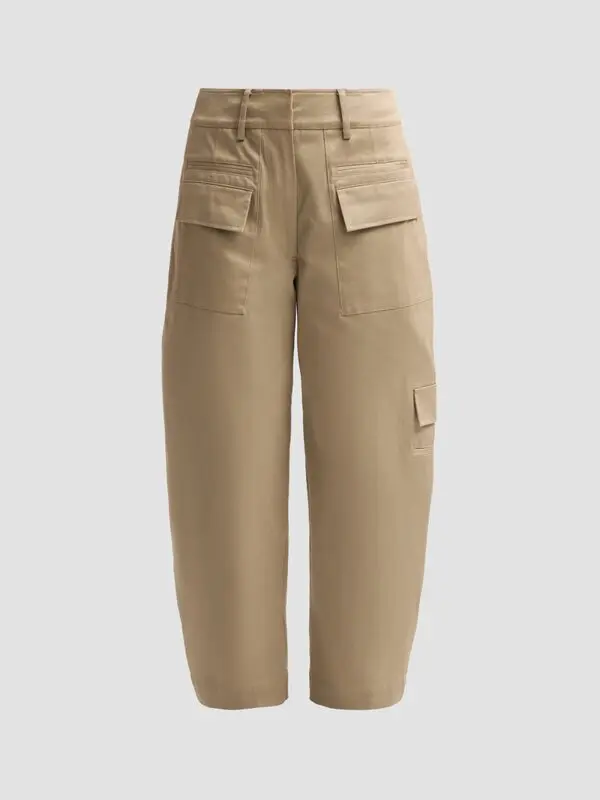 Proenza Schouler White Label Talla Cotton Twill Pants