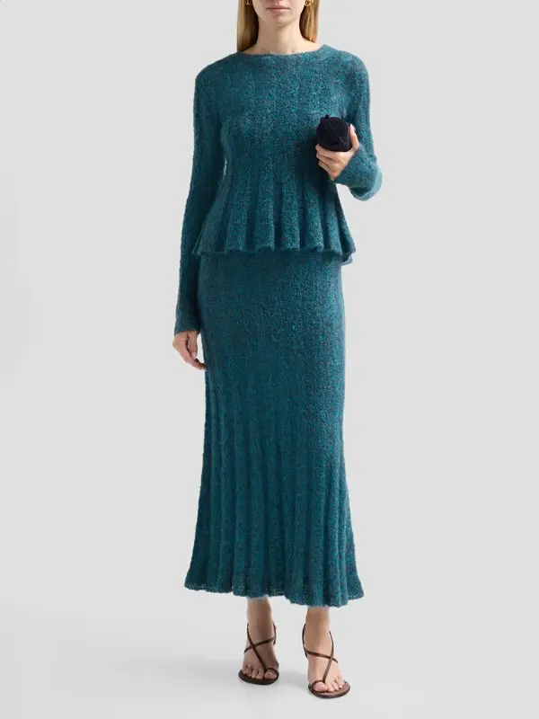Proenza Schouler Joelle Looped Mohair-blend Top