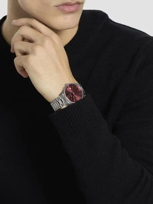 Gucci G-timeless Stainless Steel Bracelet Watch/38mm