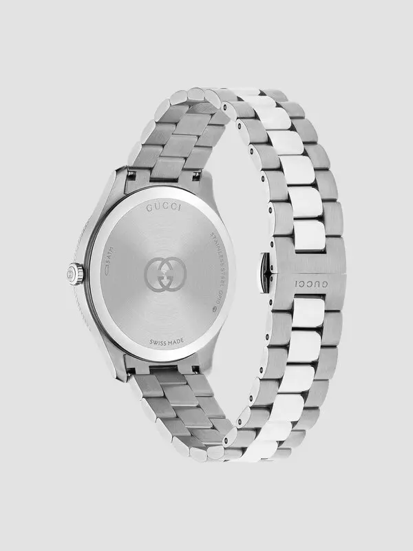 Gucci G-timeless Stainless Steel Bracelet Watch/38mm