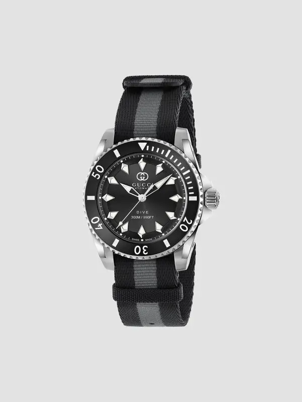 Gucci Dive Stainless Steel & Ceramic Watch/38mm