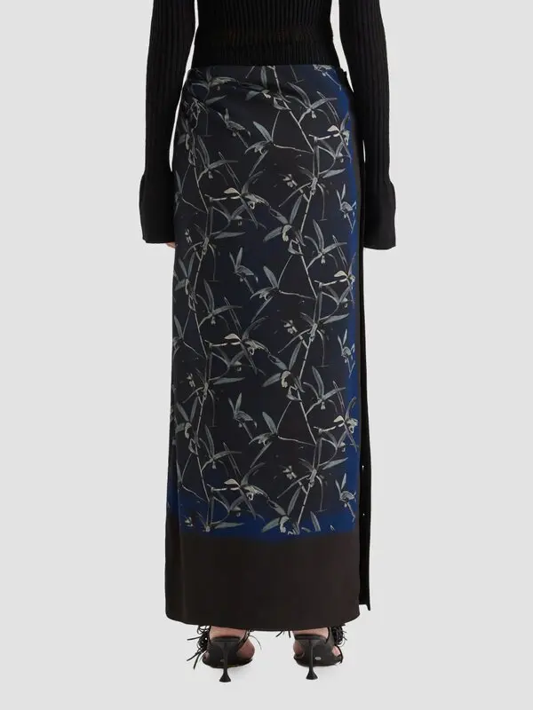 Proenza Schouler Anais Printed Maxi Skirt