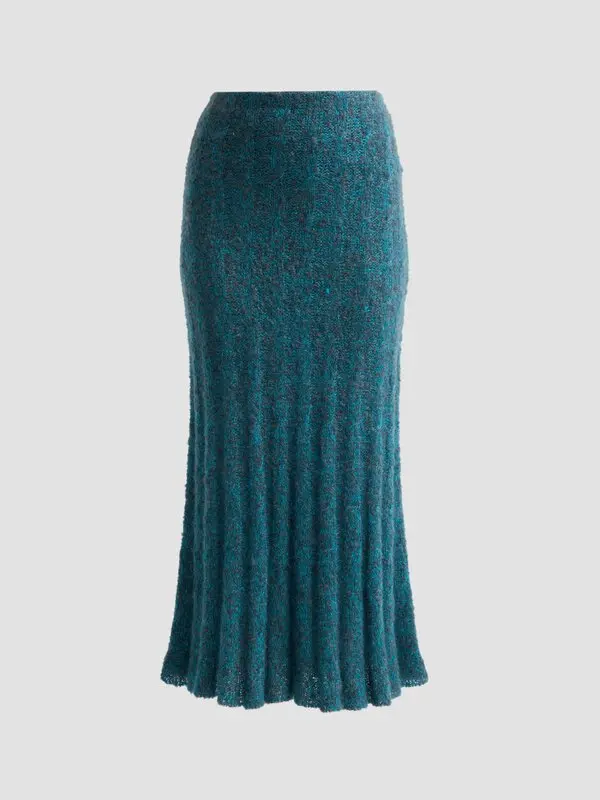 Proenza Schouler Joelle Looped Mohair-blend Midi Skirt