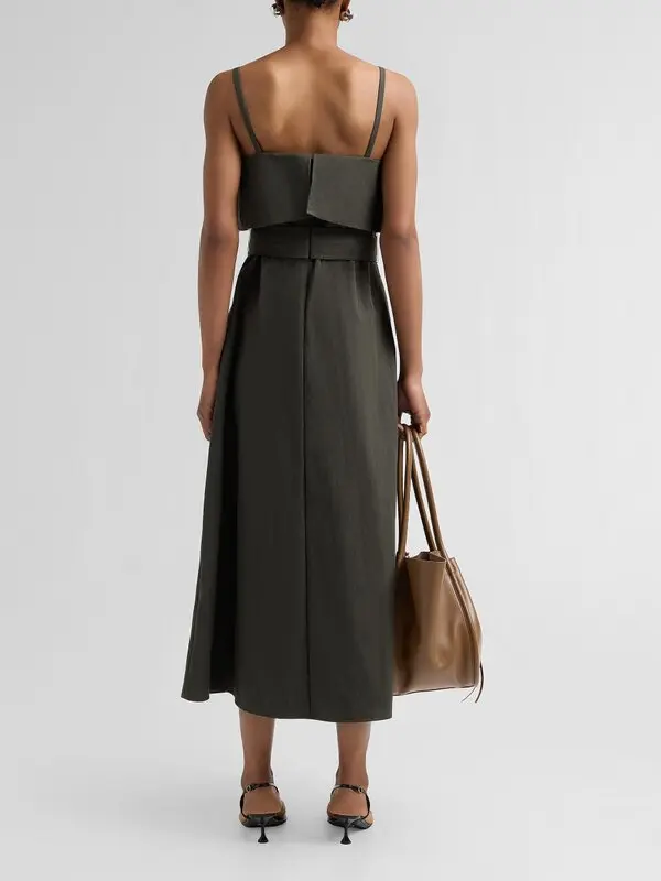Proenza Schouler White Label Reign Cotton-blend Midi Dress