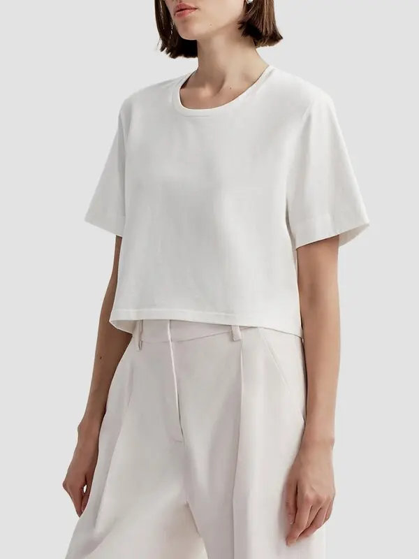 A.L.C. Kali Cotton Boxy T-shirt