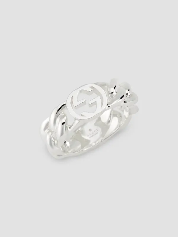 Gucci 7mm Interlocking Ring
