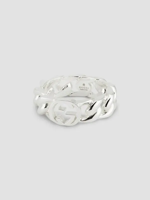 Gucci 7mm Interlocking Ring