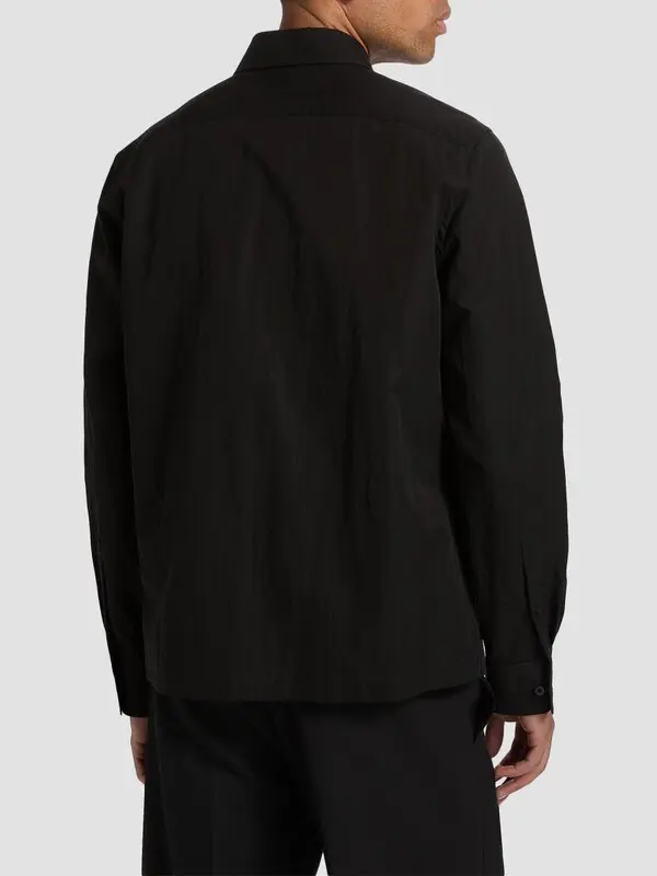 Vince Patch Pocket Cotton-blend Shirt Jacket