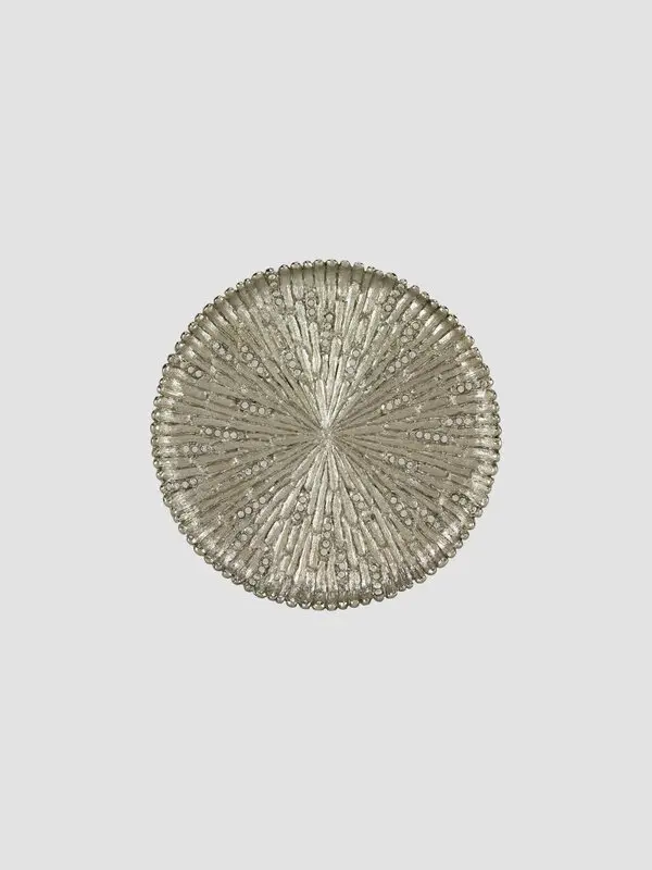 TIZO Crystal Enameled Round Coaster