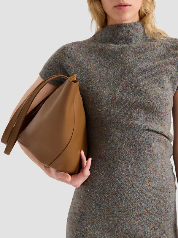Proenza Schouler Hex Leather Tote Bag - Walnut