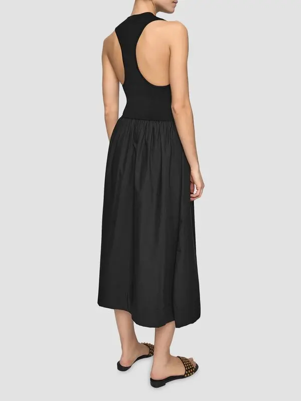 Rebecca Minkoff Belle Combo Tank Midi-dress