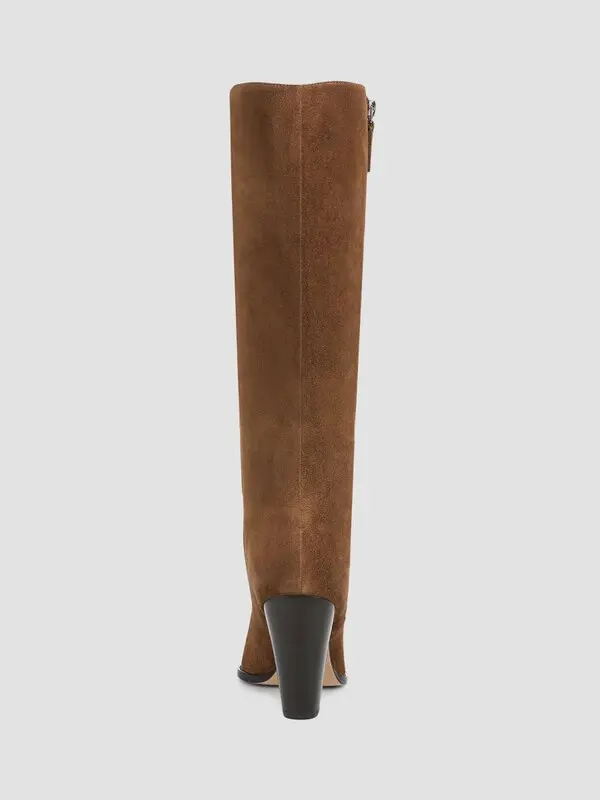 Veronica Beard Levanne 90mm Suede Cowboy Boots