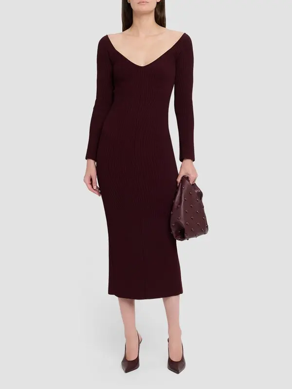A.L.C. Simone Leather Top Handle Bag - Syrah