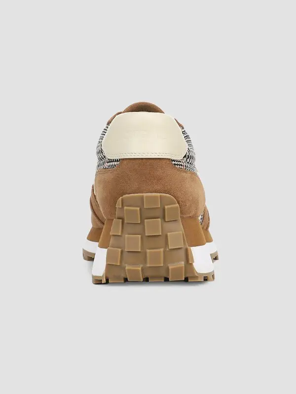 Veronica Beard Valentina Printed Suede Sneakers