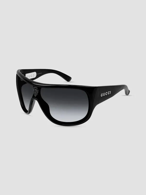 Gucci Logo Shield Sunglasses