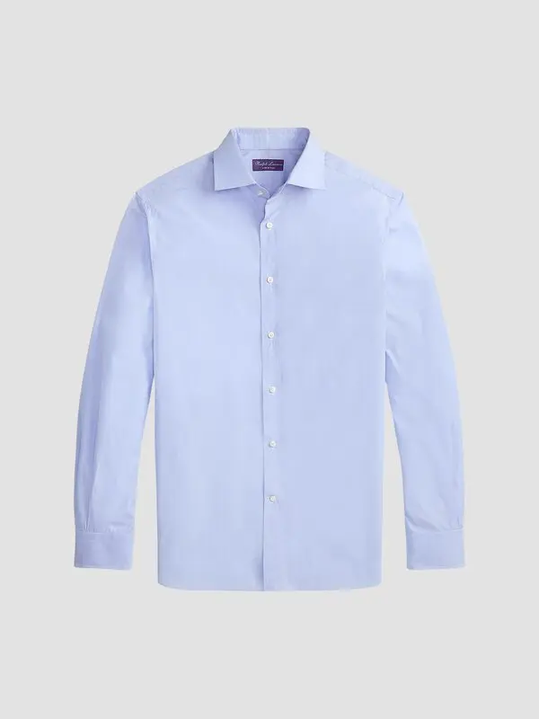 Ralph Lauren Purple Label End-on-end Cotton Shirt