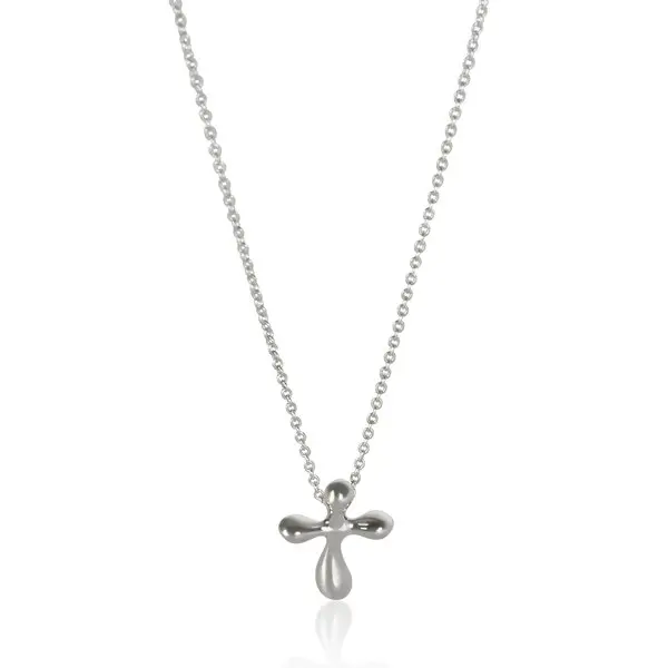 Tiffany & Co. Sterling Silver Elsa Peretti Cross Pendant - Sterling_silver