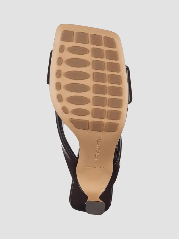 Bottega Veneta 90mm Interwoven Leather Mules