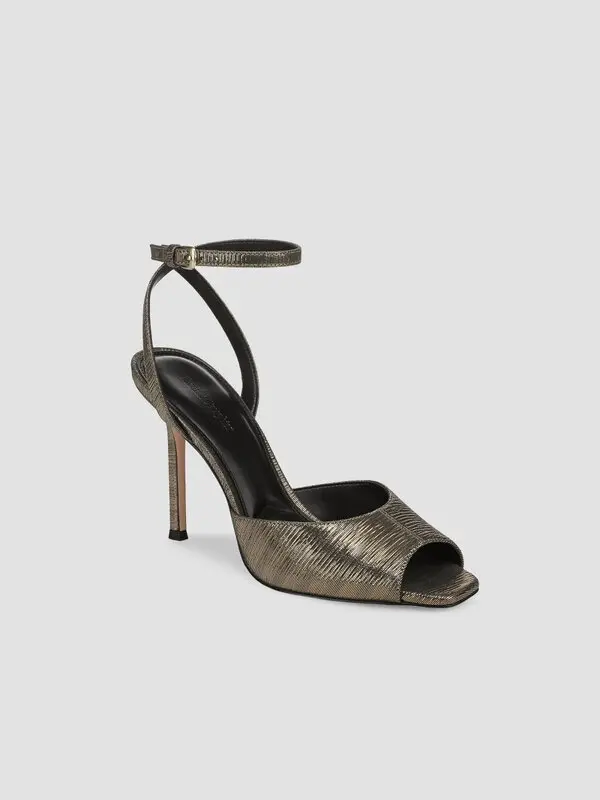 FAVORITE DAUGHTER Yasmine 95mm Leather Slingback Sandals