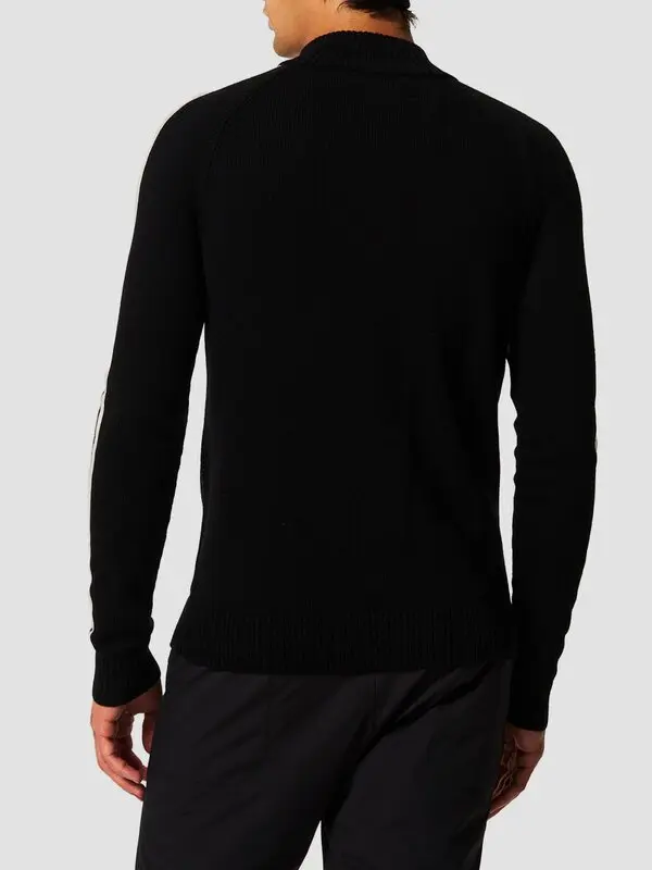 Perfect Moment La Tour Quarter-zip Sweater - Black