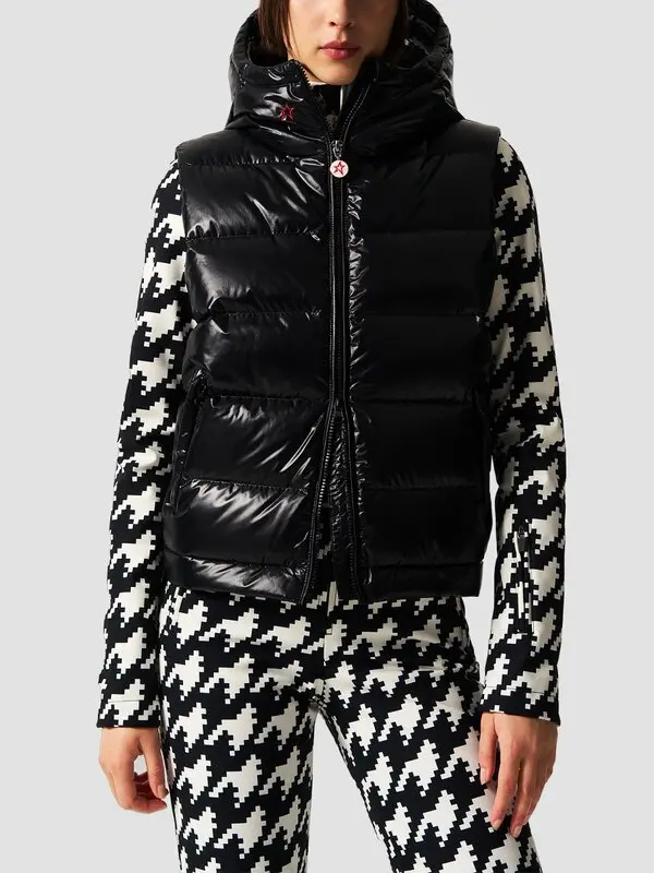 Perfect Moment Polar Flare Hooded Down Vest